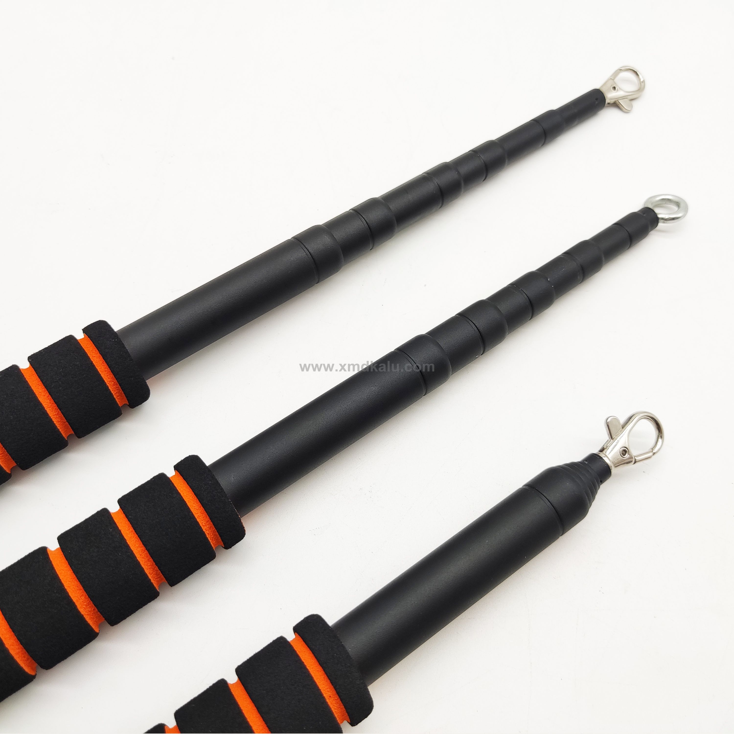 6061 6063 Aluminum Extension Pole Telescopic Pipe Round Tube Friction ...